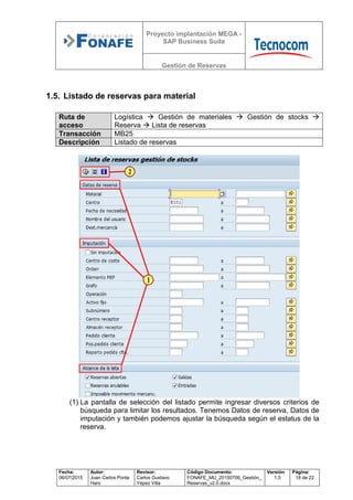 Manual mm-sap-gestion-de-reservas | PDF