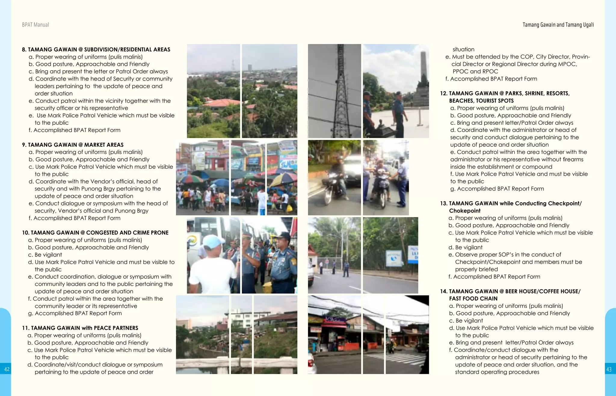 MANUAL ON BARANGAY PEACEKEEPING OPERATIONS - BPAT | PDF