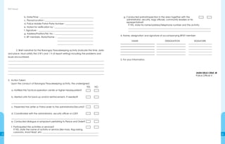 MANUAL ON BARANGAY PEACEKEEPING OPERATIONS - BPAT | PDF