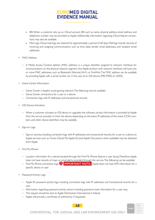 manual-ondigital evidence related to cyber security | PDF