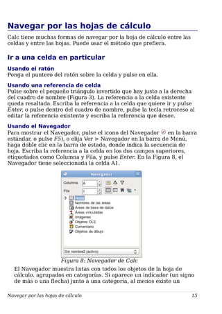 Manual de uso - Open Office Calc | PDF