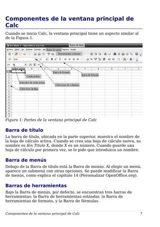 Manual de uso - Open Office Calc | PDF