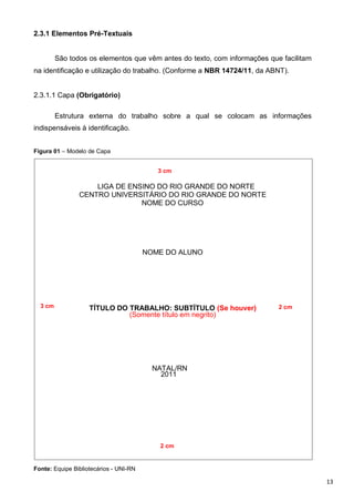 Manual orientacao-trabalhos-academicos-unirn-monografia-e-artigo | PDF