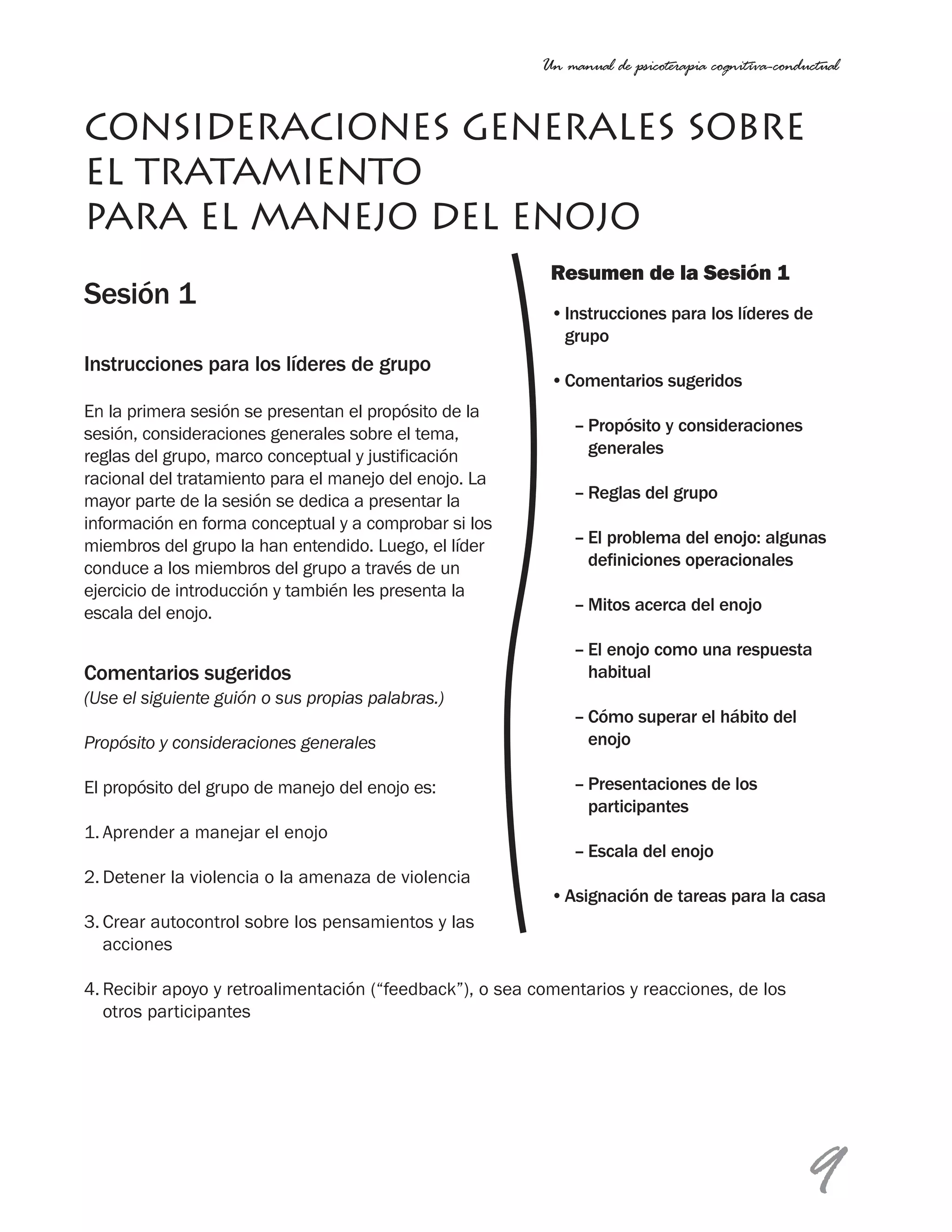 Manual para-el-manejo-del-enojo-cognitivo-conductual | PDF