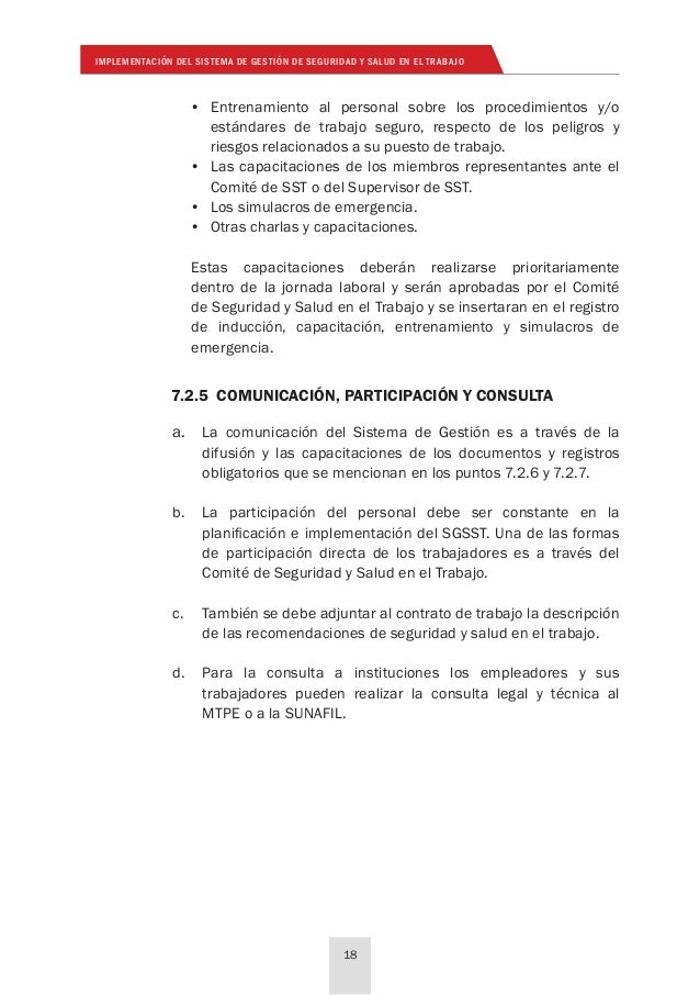 Manual Para La Implementacion Del Sistema De Gestion En Seguridad Y S…