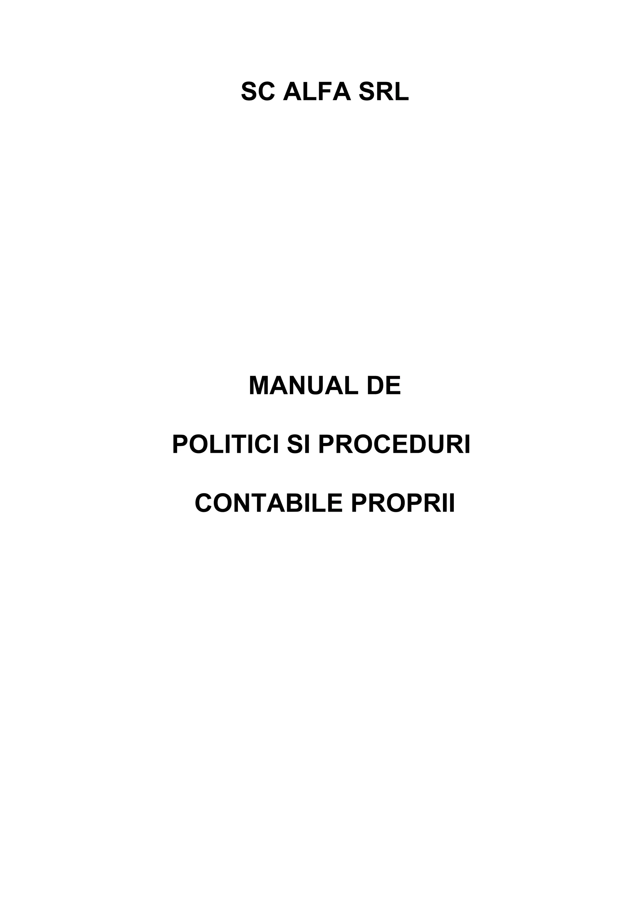 Manual politici-si-proceduri-contabile-sc-srl-schita | DOC