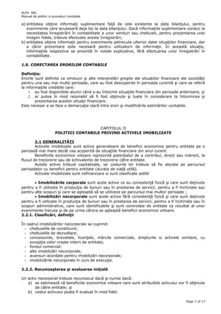 Manual politici-si-proceduri-contabile-sc-srl-schita | DOC