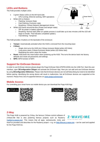 Manual POPP-HUB-V2 (POP-011801) | PDF