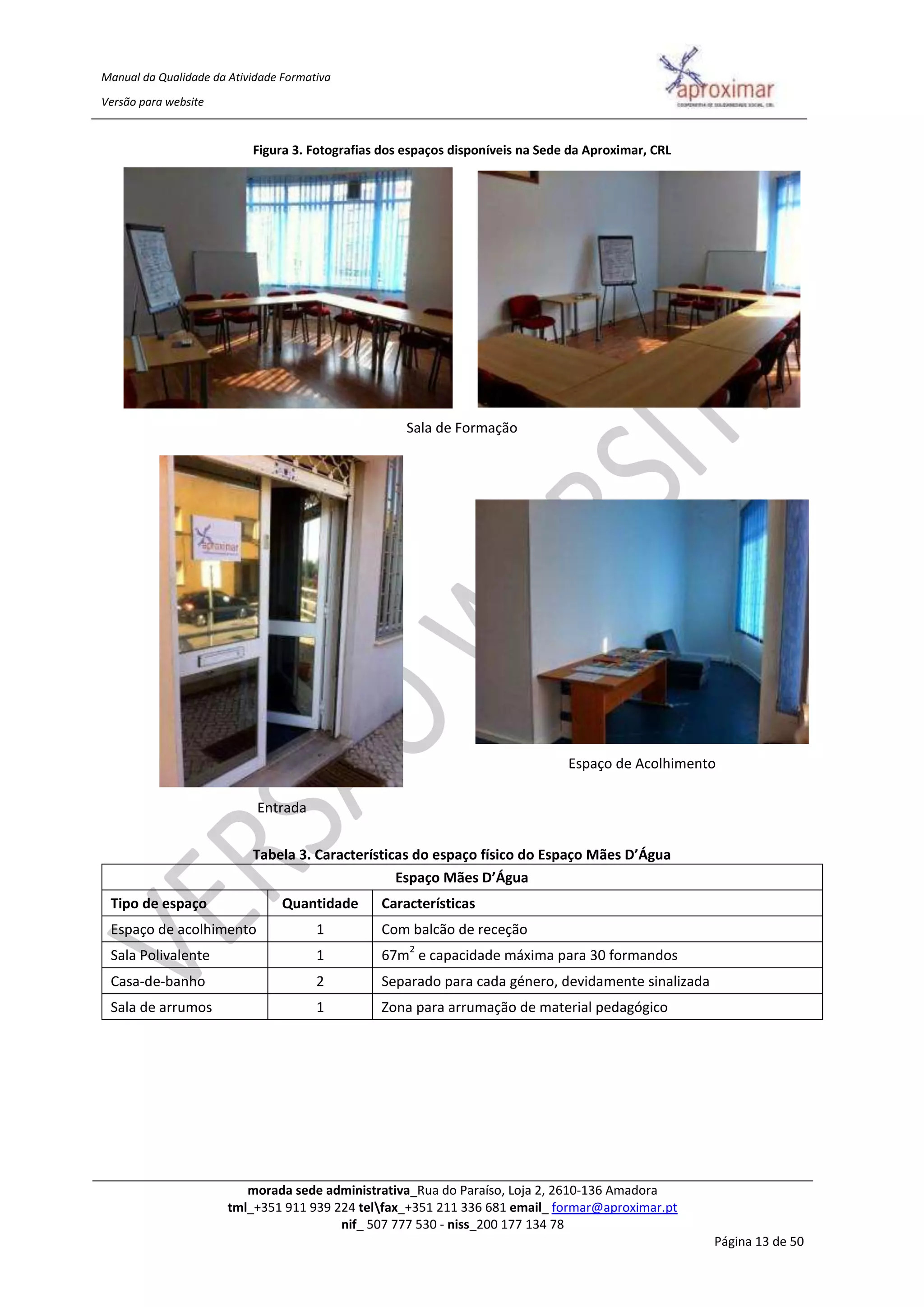 Manual qualidade-atividade-formativa website | PDF