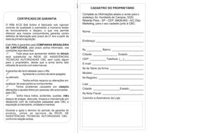 Manual do Rifle de Repetição da CBC 8122 | PPTX