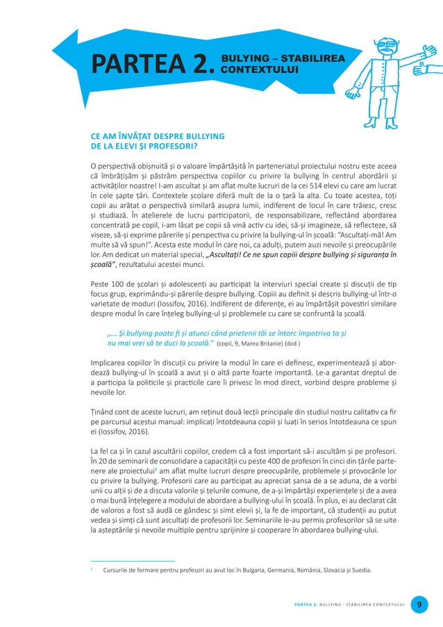 O clasa fara bullying - stratrgii de ]00 | PDF