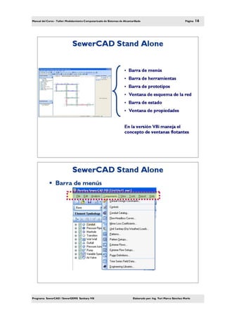 Manual sewer cad | PDF
