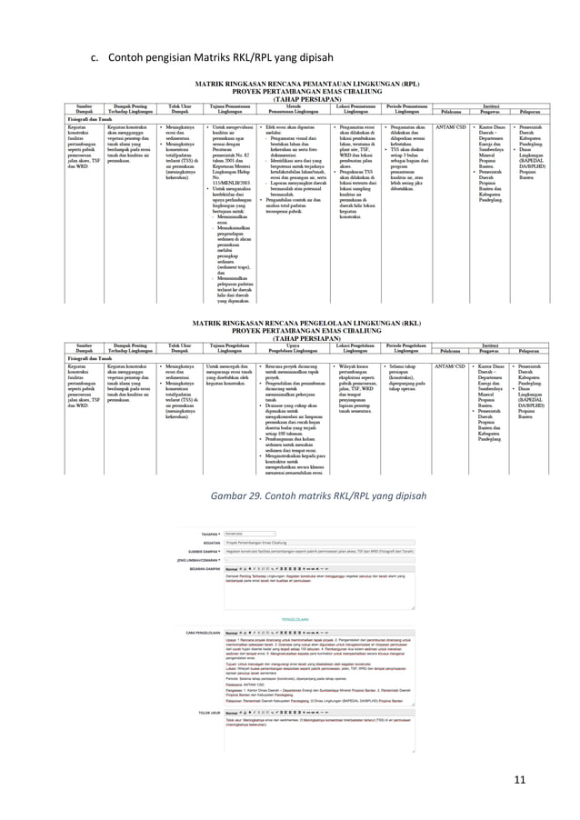 manual-simpel-dokling-pelaporan status ketaatan lingkungan | PDF