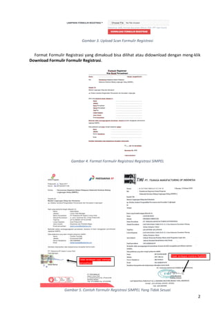 manual-simpel-dokling-pelaporan status ketaatan lingkungan | PDF