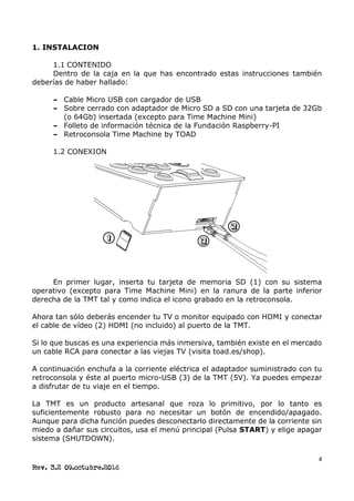 Manual toad-time-machine-v3.2 | PDF