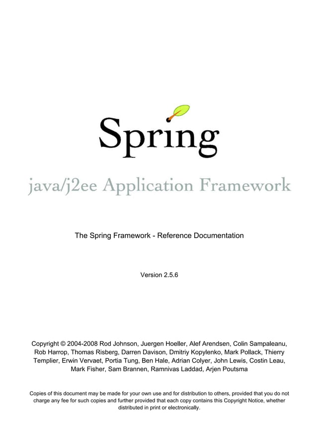 Manual tutorial-spring-java | PDF