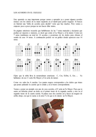Manual ukelele | DOC