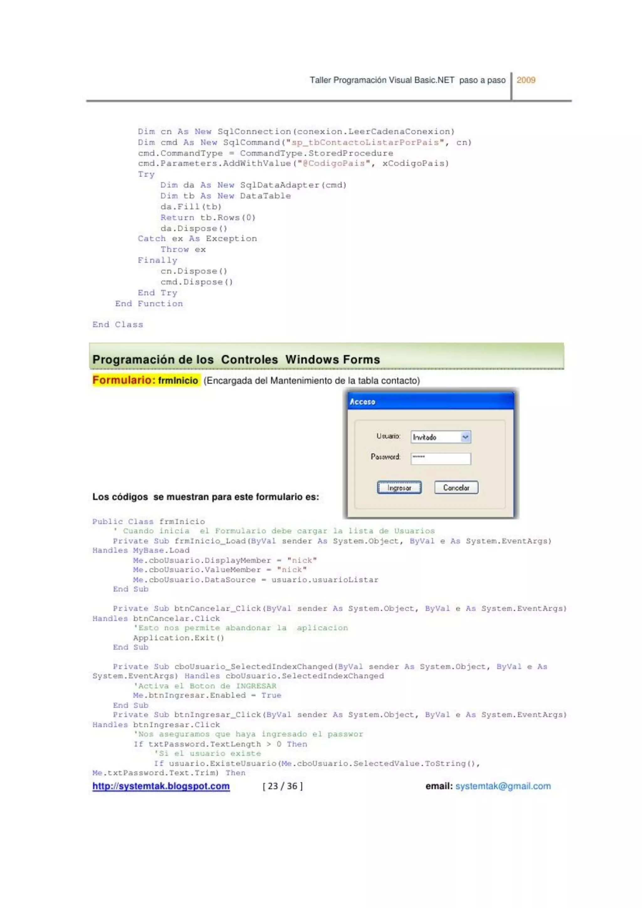 Manual visual-basic-net-sql-server-paso-a-paso-gratis | PDF