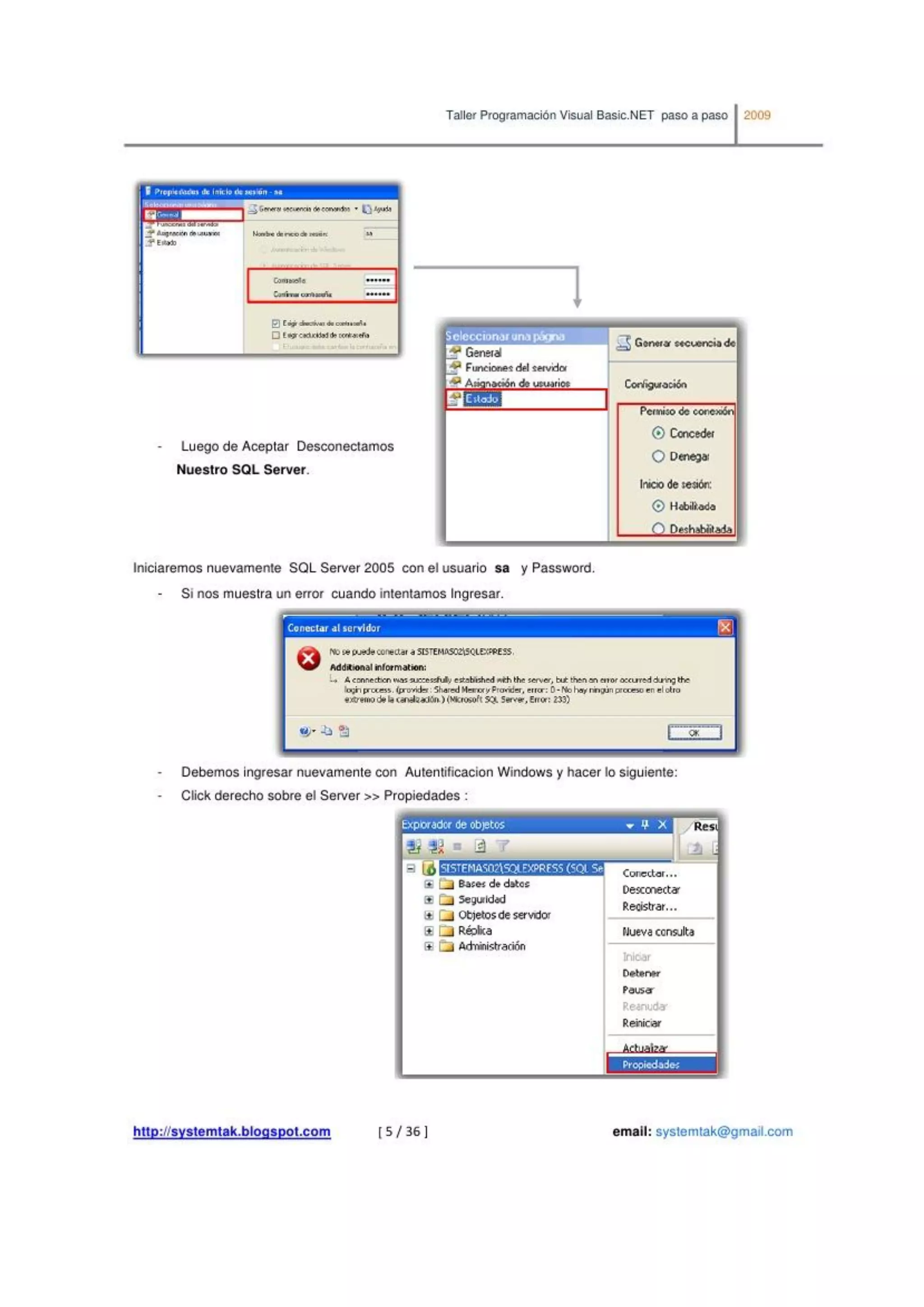 Manual visual-basic-net-sql-server-paso-a-paso-gratis | PDF