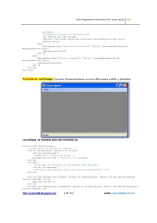 Manual visual-basic-net-sql-server-paso-a-paso-gratis | PDF