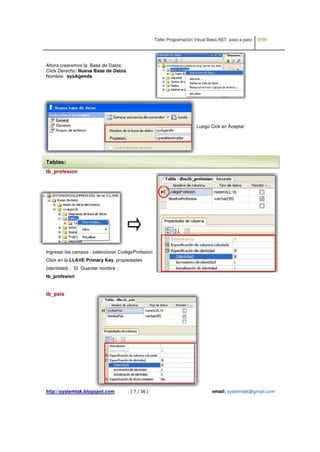 Manual visual-basic-net-sql-server-paso-a-paso-gratis | PDF