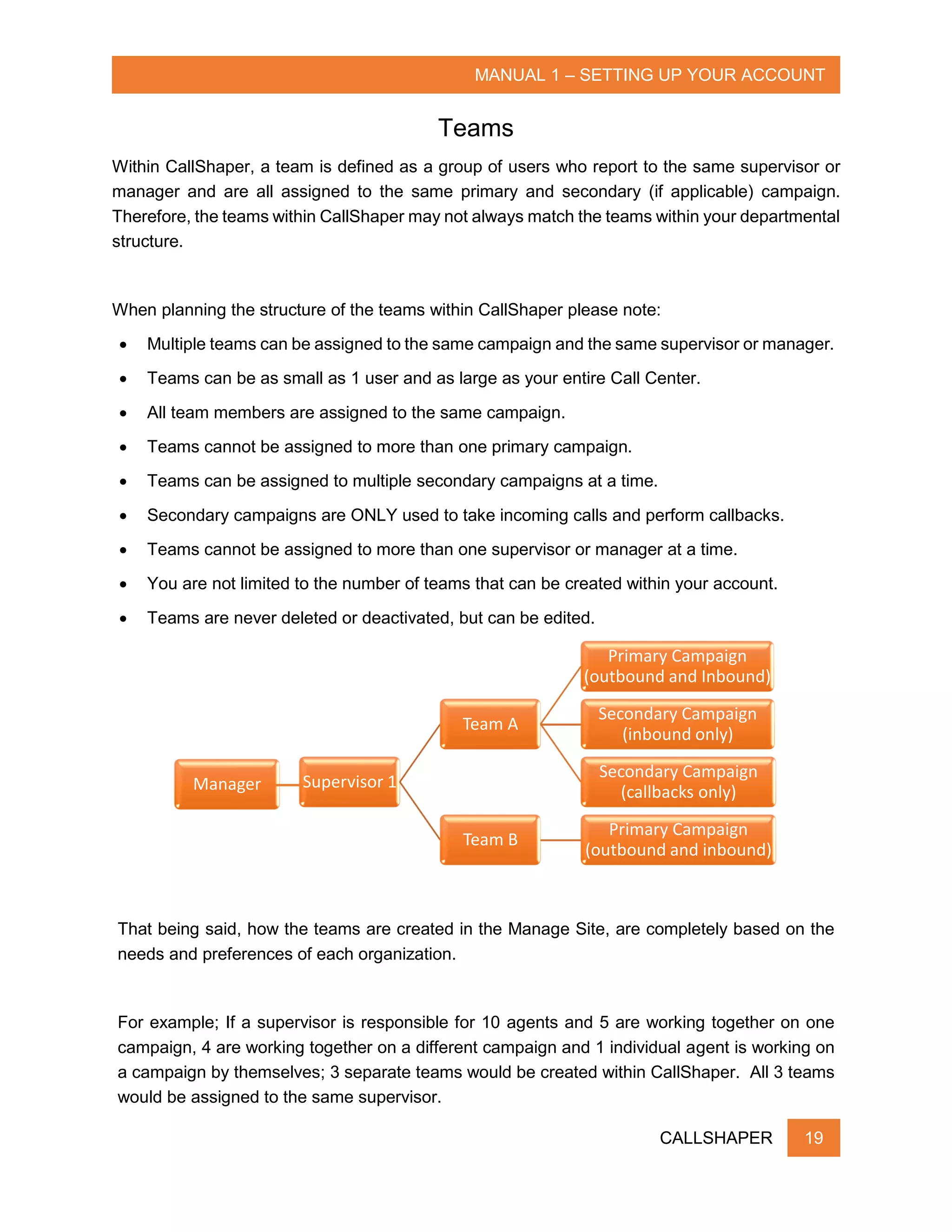 CallShaper Outbound Software Manual 1 - Setting Up your Account | PDF