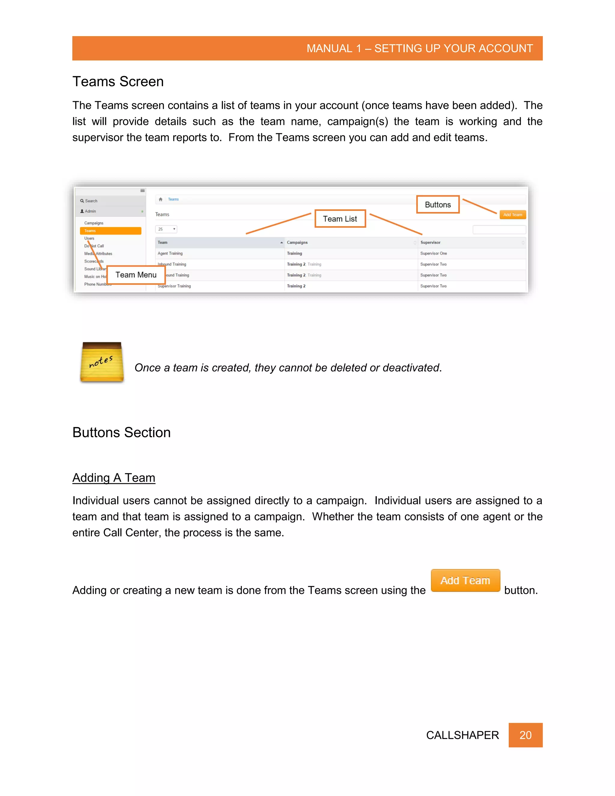 CallShaper Outbound Software Manual 1 - Setting Up your Account | PDF