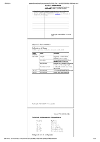 Manual 1769 ascii portugues | PDF