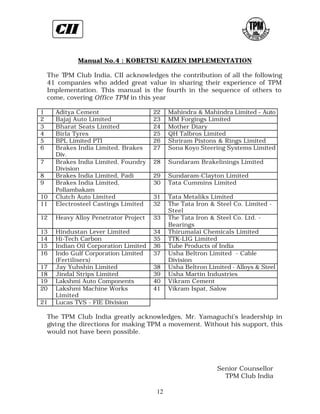 Manual%204%20 kobetsu kaizen | PDF