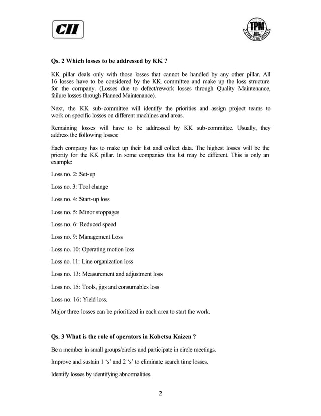 Manual%204%20 kobetsu kaizen | PDF