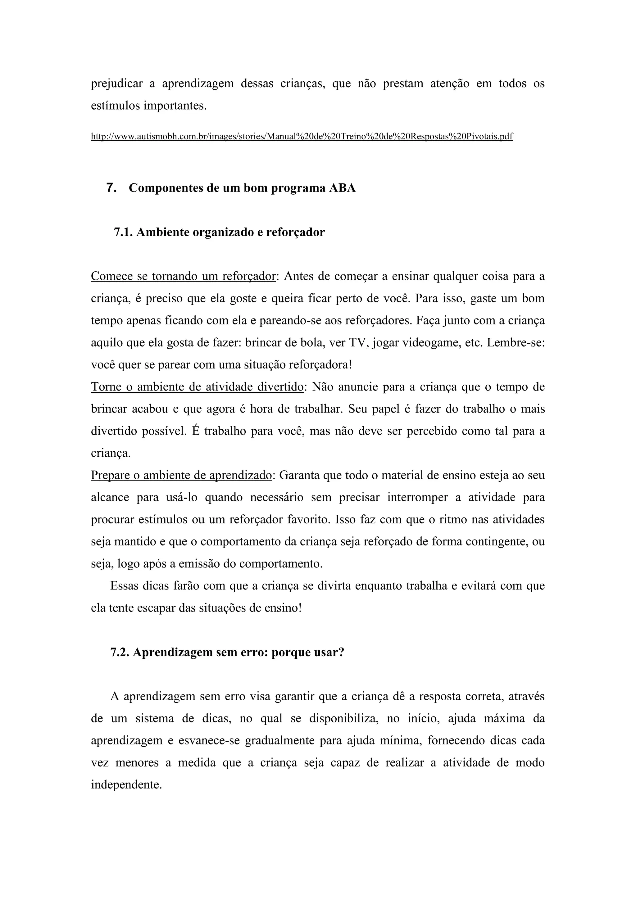 Manual ABA | PDF