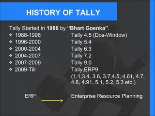 Manual Accounting & introduction of Tally.ERP9 - Lesson 1 | PPT