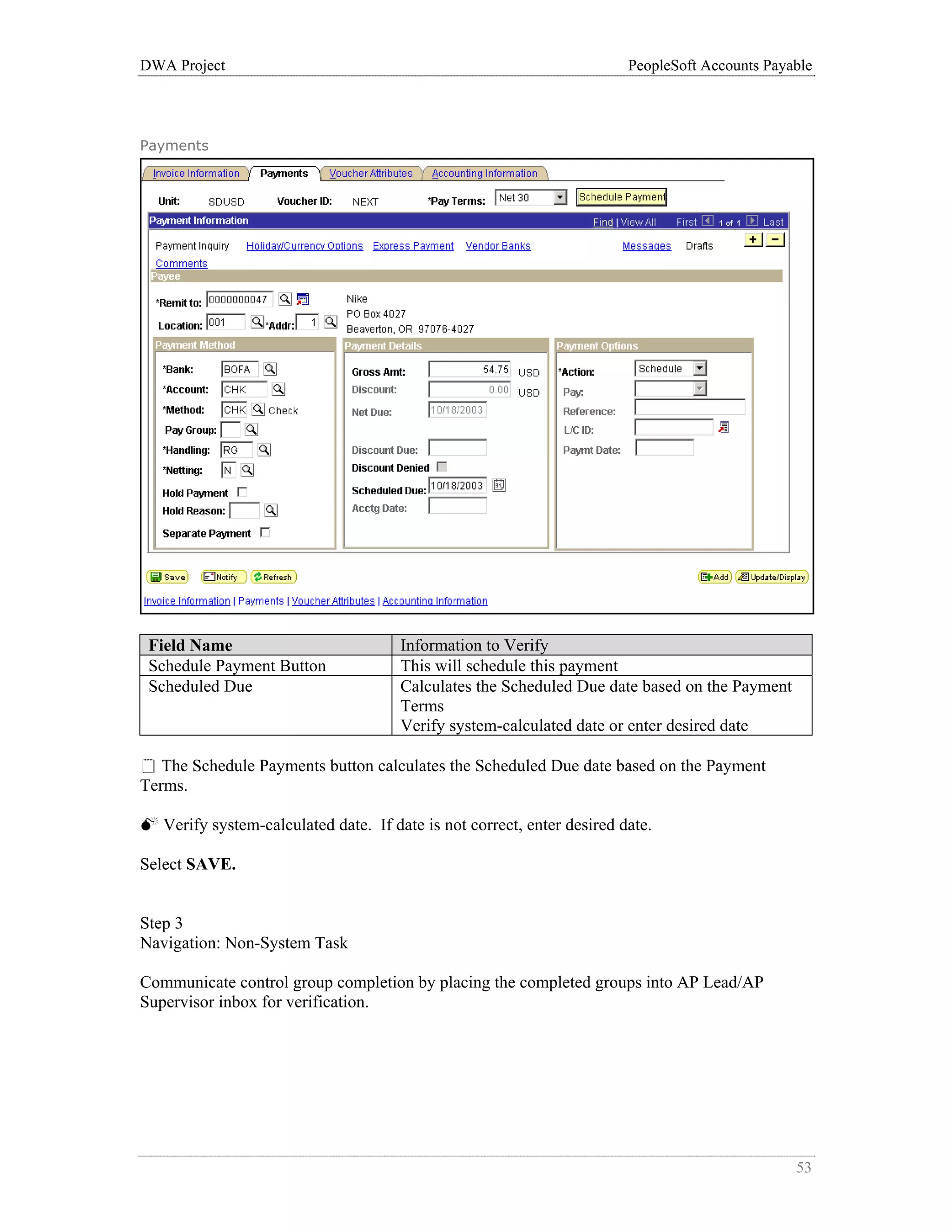 Manual - Accounts payable | PDF