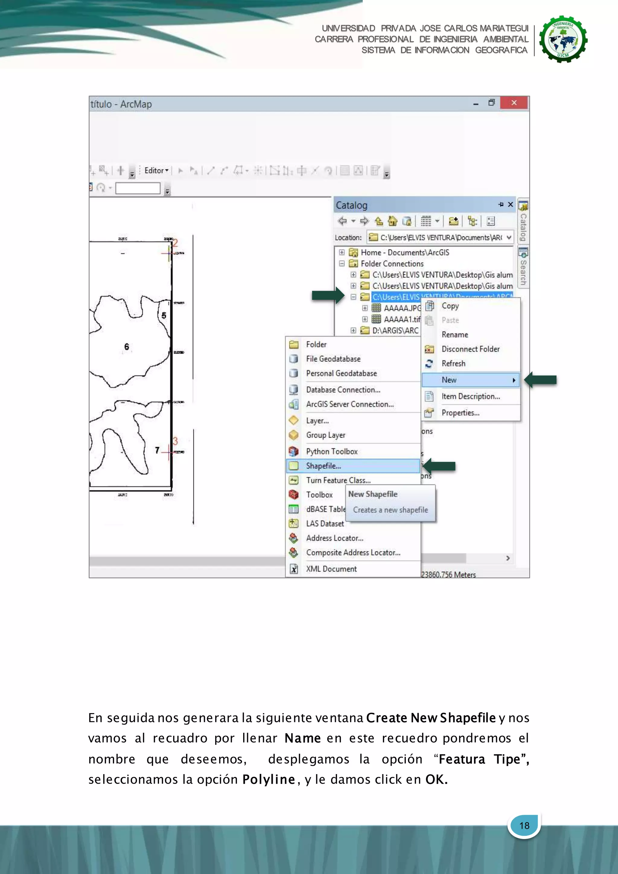 Manual analisis de imagenes arcmap 10,2 | DOCX