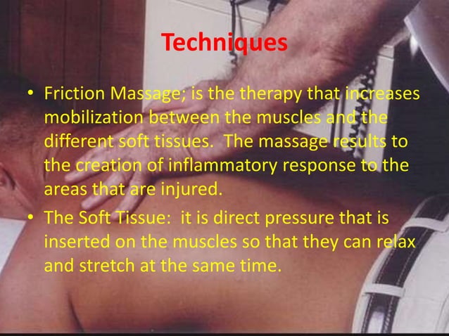 Manual and manipulative therapies | PPTX