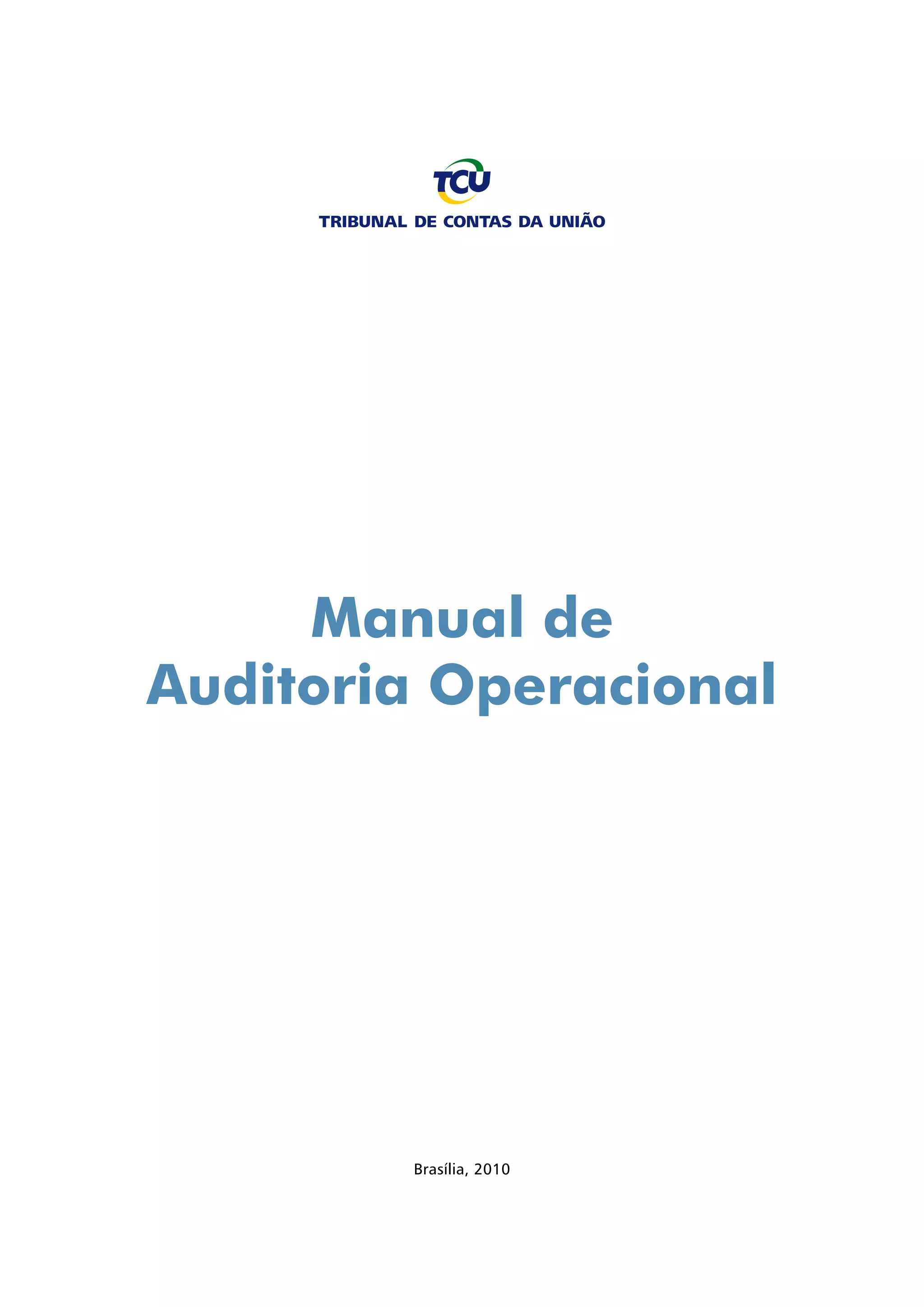 Manual de auditoria do TCU | PDF