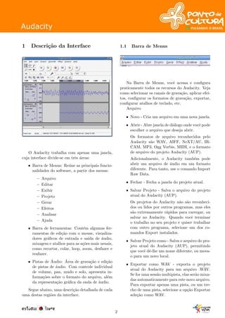 Manual audacity | PDF