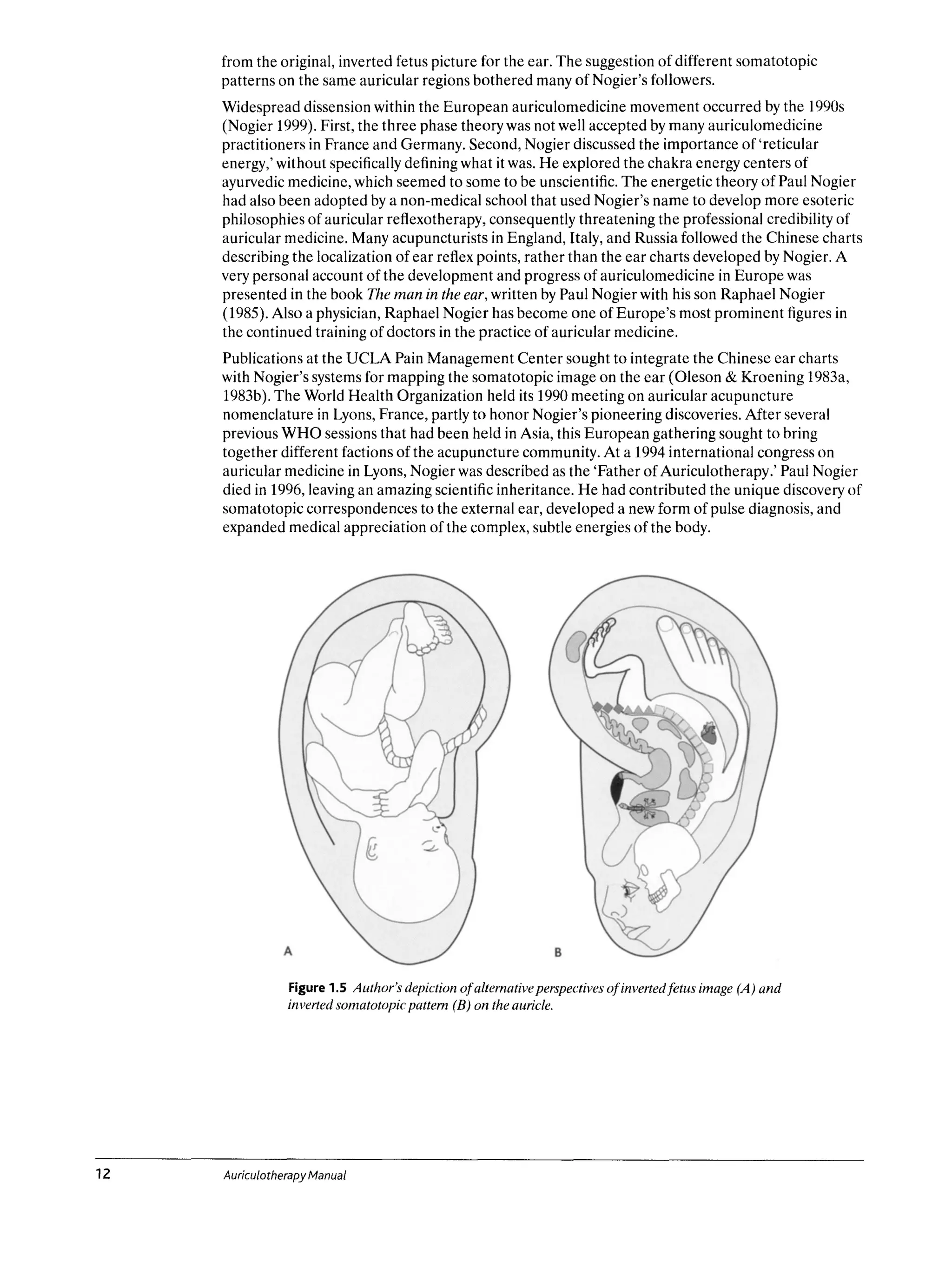 Manual auriculotherapy chinese and western systems of ear | PDF