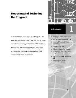 (Manual) auto cad 2000 visual lisp tutorial (autocad) | PDF