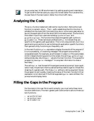 (Manual) auto cad 2000 visual lisp tutorial (autocad) | PDF