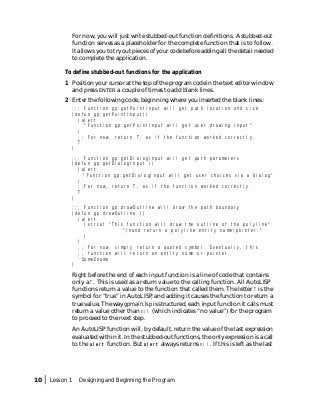 (Manual) auto cad 2000 visual lisp tutorial (autocad) | PDF