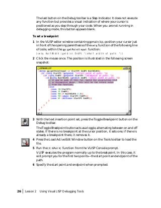 (Manual) auto cad 2000 visual lisp tutorial (autocad) | PDF