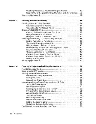 (Manual) auto cad 2000 visual lisp tutorial (autocad) | PDF