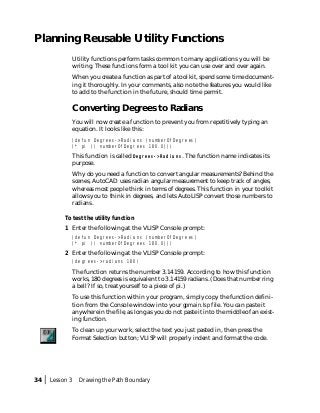 (Manual) auto cad 2000 visual lisp tutorial (autocad) | PDF