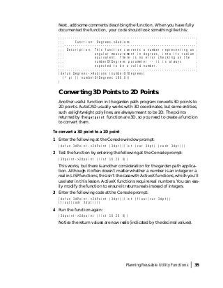 (Manual) auto cad 2000 visual lisp tutorial (autocad) | PDF