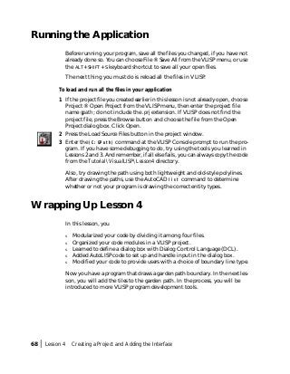 (Manual) auto cad 2000 visual lisp tutorial (autocad) | PDF