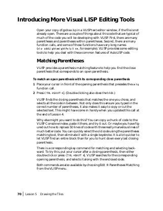 (Manual) auto cad 2000 visual lisp tutorial (autocad) | PDF | Desktop Publishing | Computer ...