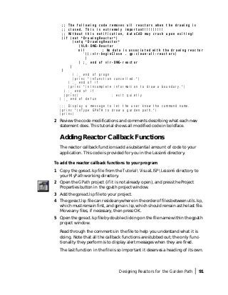 (Manual) auto cad 2000 visual lisp tutorial (autocad) | PDF