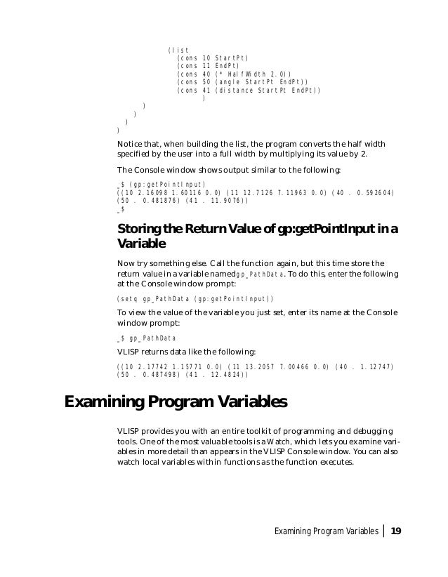 Manual Auto Cad 2000 Visual Lisp Tutorial Autocad Pdf Desktop Publishing Computer