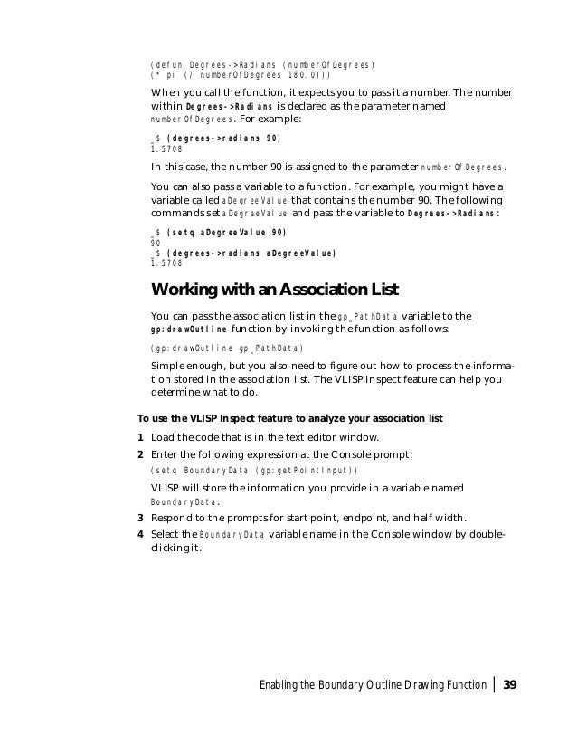 (Manual) auto cad 2000 visual lisp tutorial (autocad) | PDF